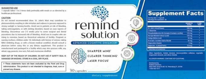 ReMind Solution Review - Best Way to Boost Performance of Brain.