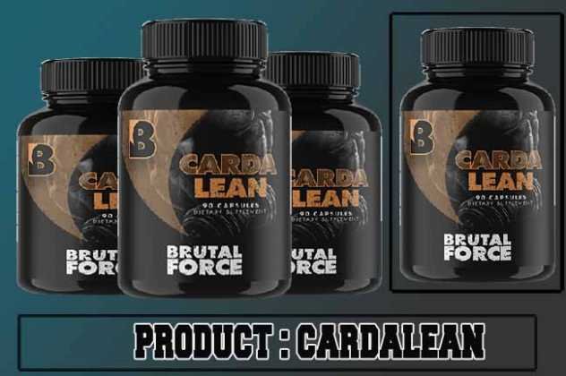 Brutal Force Cardalean Review - Natural Supplement for Fat Burning.