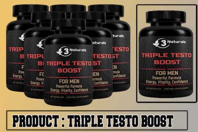 Triple Testo Boost Review - Improve Your Testosterone levels Naturally.